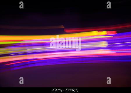 color ray trajectory Stock Photo - Alamy