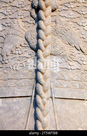 Ancient Chinese stone braids Stock Photo - Alamy