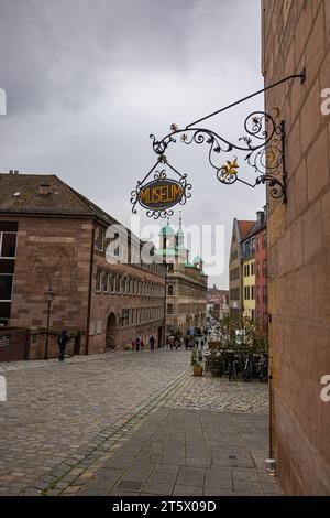 Nuremberg, Germany - October 25, 2023: The Imperial Castle ( the ...