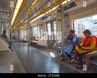 08 20 2022 AC Metro Train The MMMOCL is the first Metro that goes to ...