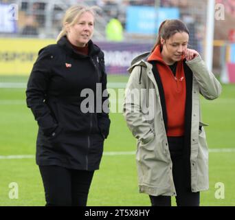 West Ham United manager Rehanne Skinner ahead of the Barclays Women's ...