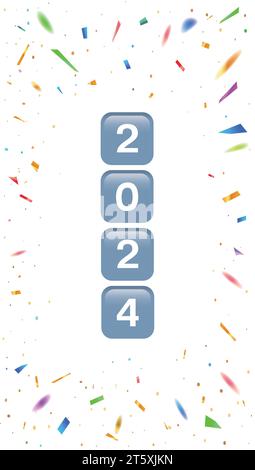 Vector white countdown party social media story template background ...