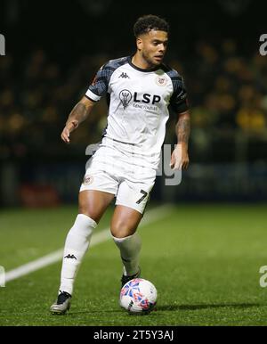 Josh Passley of Bromley. - Bromley v Blackpool, Emirates FA Cup First ...