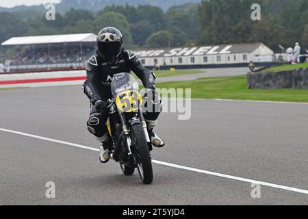 Richard Dawson, Barry Burrell, Norton Manx 30M, Barry Sheene Memorial ...