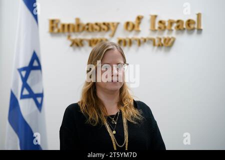 Israel's Ambassador to Ireland Dana Erlich at the Israeli Embassy in ...