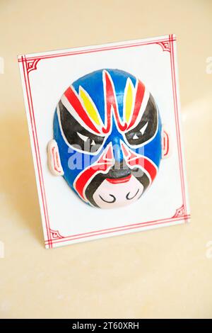 Facebook mask of Chinese traditional Peking Opera Stock Photo - Alamy
