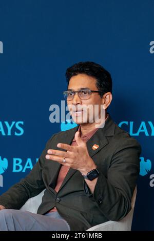 Dr Uma Valeti CEO and Founder of UPSIDE food Stock Photo - Alamy