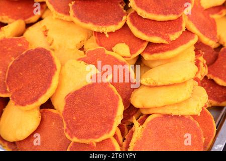 Chinese noodles cake Stock Photo - Alamy