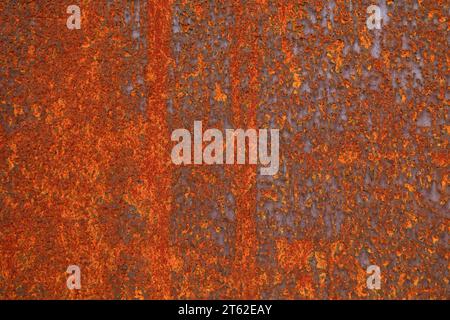 Oxidizing steel plate Stock Photo - Alamy