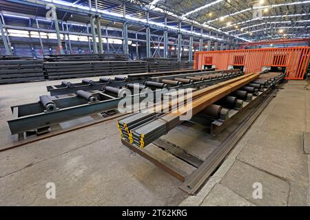 Production line of marine materials manufacturing Stock Photo - Alamy