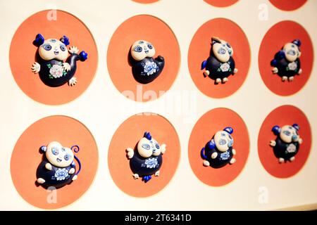 exquisite ceramic cartoon sculpture Stock Photo - Alamy