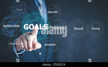 Business Achievement Goals and Objectives Concepts aimed at marketing ...