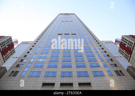 Beijing - February 2nd, 2017: Architectural view of Beijing Yintai ...