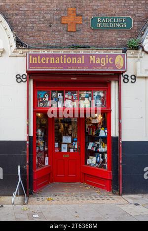 International Magic Shop on Clerkenwell Road in central London. London ...