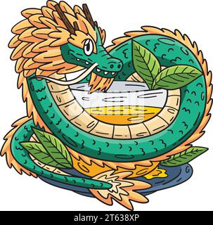Year of the Dragon Surrounding Tea Cup Clipart Stock Vector Image & Art ...