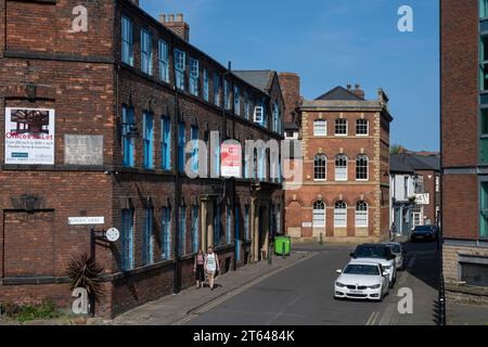 Green lane works, Kelham island sheffield England UK, during renovation ...