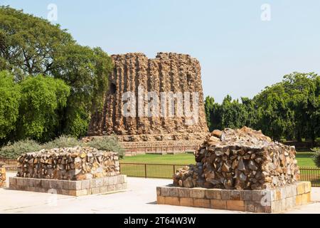 Sultan Ala-ud-din Khilji's Tomb and Madrasa near Qutub Minar Stock ...