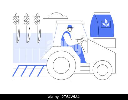 Green manuring abstract concept vector illustration Stock Vector Image ...