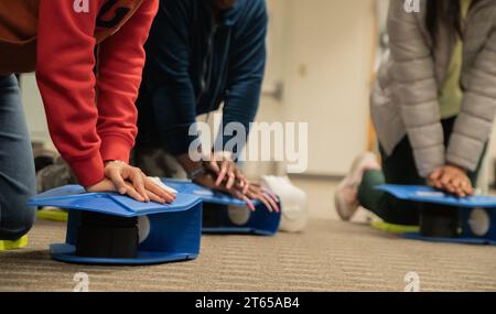 Emergency and Standard First aid and CPR training class by security ...
