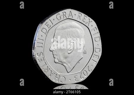 The Puffin 20p design, that has been released as part of King Charles ...