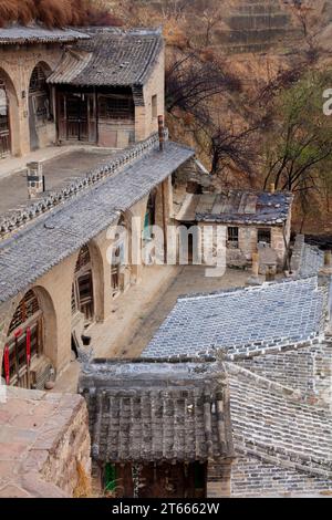 Shanxi Mountain Village Architectural Scenery in China Stock Photo - Alamy