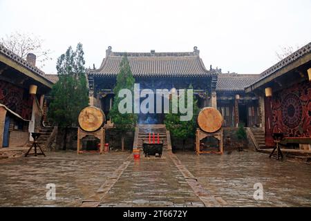 Architectural Scenery of Ancient Chinese Temples Stock Photo - Alamy