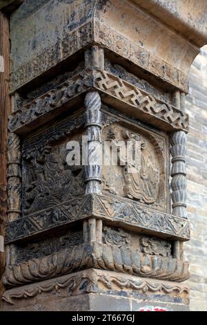 Ancient Chinese Brick Carving Art Stock Photo - Alamy