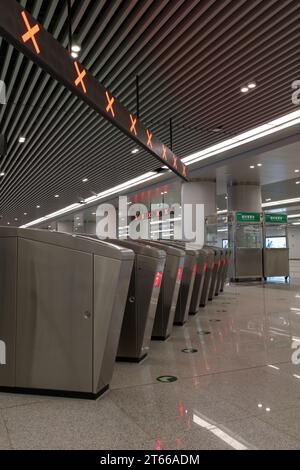 Metro Locks in Metro Stations, Shijiazhuang City, Hebei Province, China ...