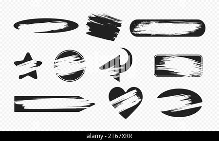 Instant scratch lottery ticket shapes set with scrape texture template ...