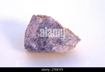 Rhyolite is a volcanic rock rich in silica. Sample Stock Photo - Alamy