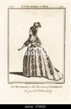 Mrs Mary Bulkley in the character of Mrs Wilding in David Garrick’s ...