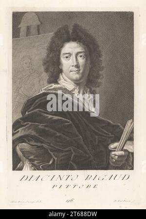 Hyacinthe Rigaud Portrait of Louis XIV 1701 Stock Photo - Alamy
