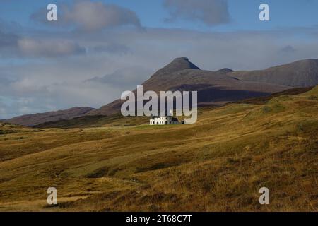 Inchnadamph House on the Inchnadamph Estate, Loch Assynt, Sutherland ...