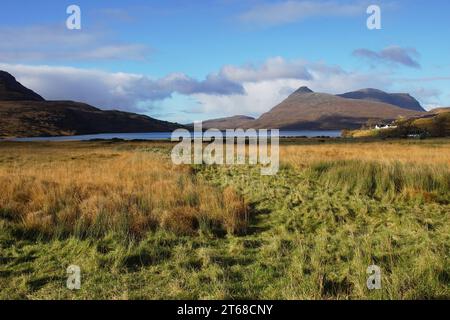 The Inchnadamph Estate, Loch Assynt, Sutherland, North West Scotland ...