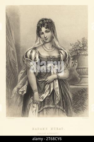 Bust of Caroline Bonaparte, Princess Murat, Queen of Naples, c. 1810 ...