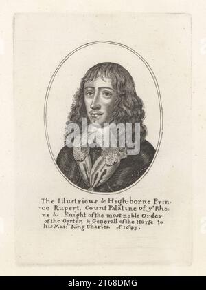 Prince Rupert of the Rhine, Duke of Cumberland, 1619-1682. German ...