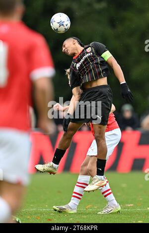 Ismaelo Ganiou (5) of RC Lens pictured during the Uefa Youth League ...