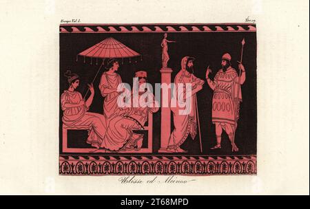 NAUSICAA & ALCINOUS Stock Photo - Alamy