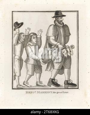 Woodcut of a "lamb with three heads" from Des Monstres et prodiges by ...