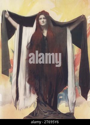 Edwardian actress Maud Jeffries in Herod. Maud Evelyn Craven Jeffries ...