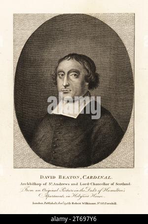 The assassination in 1546 of Cardinal Beaton, by Norman Leslie, master ...