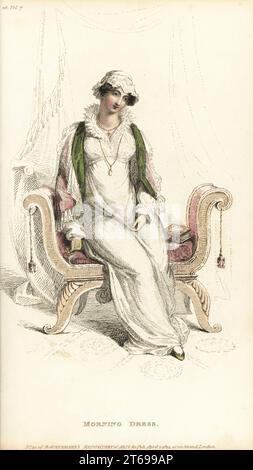 Georgian woman on a couch Stock Photo - Alamy