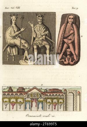 The palace of Theodoric the Great in Ravenna, Flavius Theodericus Rex ...