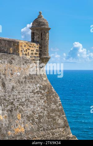 Sentry Post at Historic San Cristobal Castle in San Juan, Puerto Rico ...