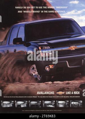 Vintage "Time" Magazine 19 November 2001 issue Advert, USA Stock Photo ...