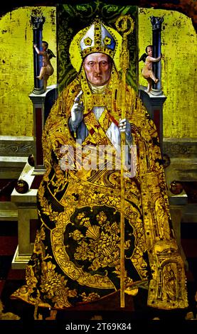 Mary and child breastfeeding the child, Severinus of Noricum on the ...