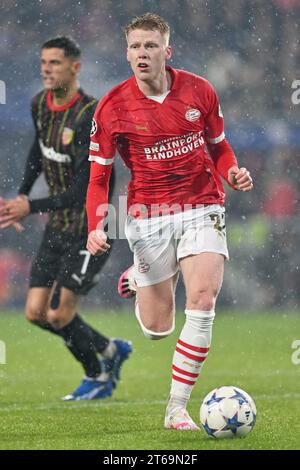 Eindhoven, Netherlands. 08th Nov, 2023. Anthony Bermont (11) of RC Lens ...