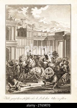 Illustration from "Le chariot de Terre cuite". From "Sleeping Beauty ...