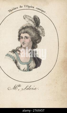 Jeanne-Rose Benozzi, Gianetta Rosa Benozzi, or Mlle Silvia, actress and ...