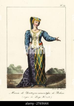 Marie of Brittany, Viscountess of Rohan, 1444–1506. Married to John II ...